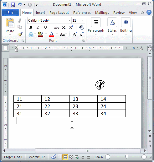 WORD 2010 - Dodaci - Pokazivač miša - /MOUSE POINTER/ - Označavanje ... WORD 2010 - Dodaci - Pokazivač miša - /MOUSE POINTER/ - Označavanje ...