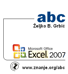 abc Microsoft EXCEL - online tutorial