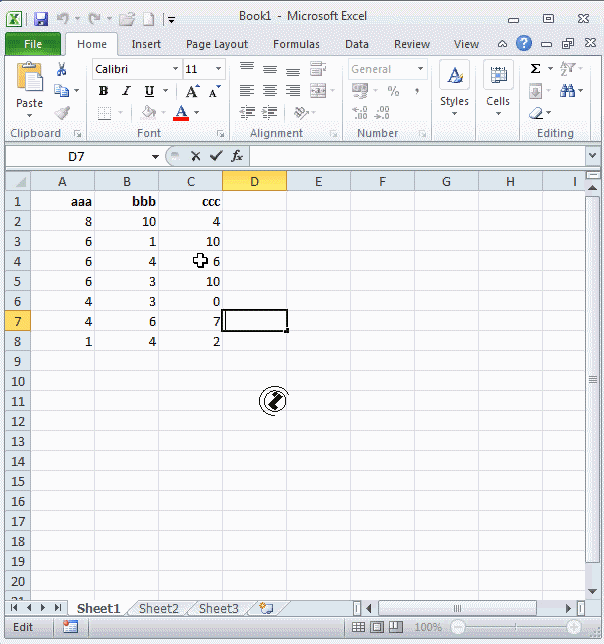 abc Microsoft EXCEL 2010 - Filter /DATA FILTER/ abc Microsoft EXCEL 2010 - Filter /DATA FILTER/