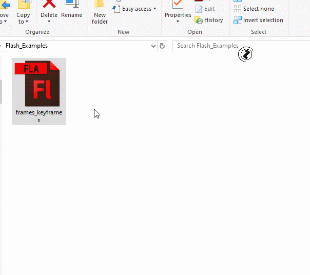 abc FLASH CS6 - Start aplikacije FLASH CS6 dvostrukim klikom na ikonu ...