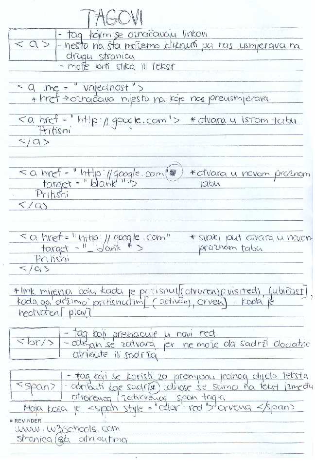 abc HTML5 TUTORIAL - TAGOVI