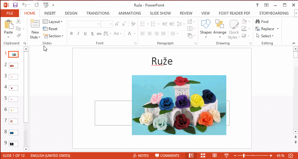 abc PowerPoint 2013 tutorial - Traka /RIBBON/ aplikacije PowerPoint 2013
