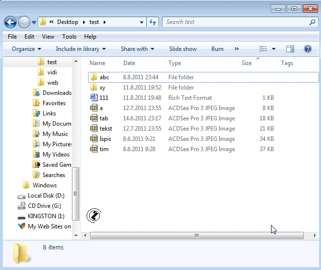 WINDOWS EXPLORER CREATE NEW FOLDER