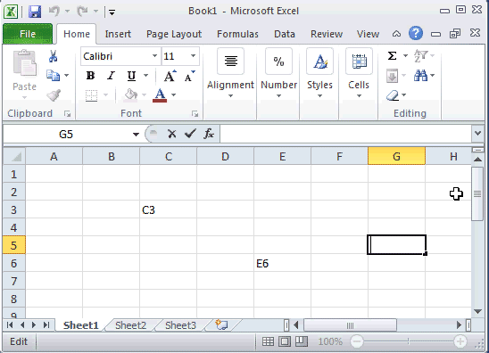abc EXCEL2010 - Scroll bar