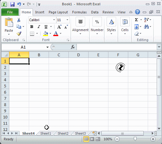 abc Microsoft EXCEL 2010 - WORKSHEET - Insert worksheet - Right click abc Microsoft EXCEL 2010 - WORKSHEET - Insert worksheet - Right click