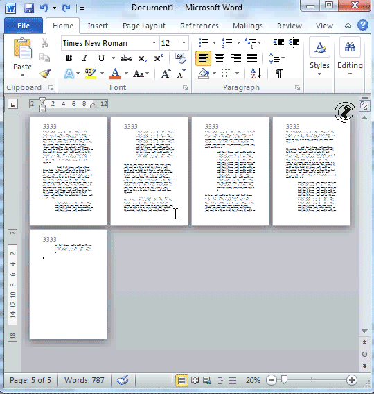 WORD2010 DIFFERENT FIRST PAGE WORD2010 DIFFERENT FIRST PAGE