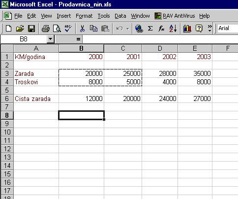 Sheet - Excel